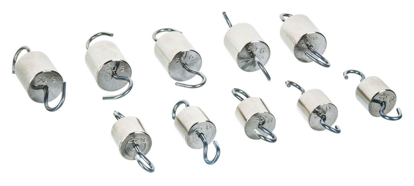 Weights - Hooked, Steel, capacity 375gm. — Eisco Labs
