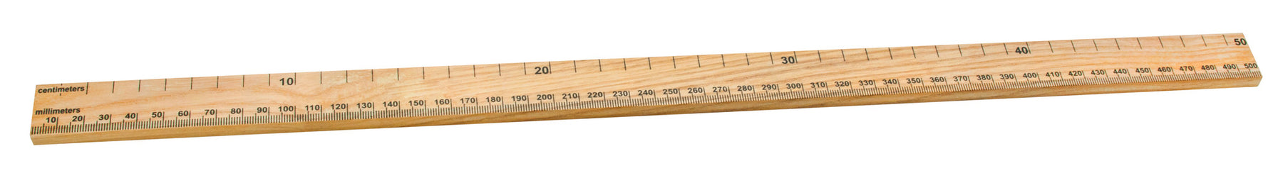 Meter Scale, Half Meter - Hardwood, Premium - Horizontal reading - Eis ...