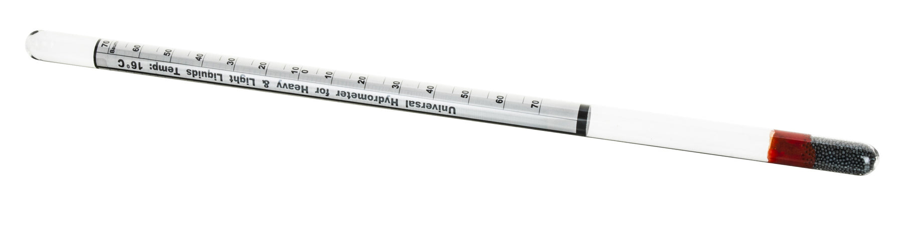 Hydrometer Universal, light and heavy liquids, range 0.700 to 2.000 ...