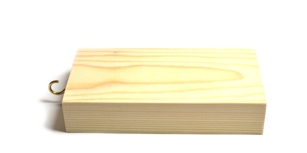 Wooden Friction Block 6 x 3 x 1.25" — Eisco Labs