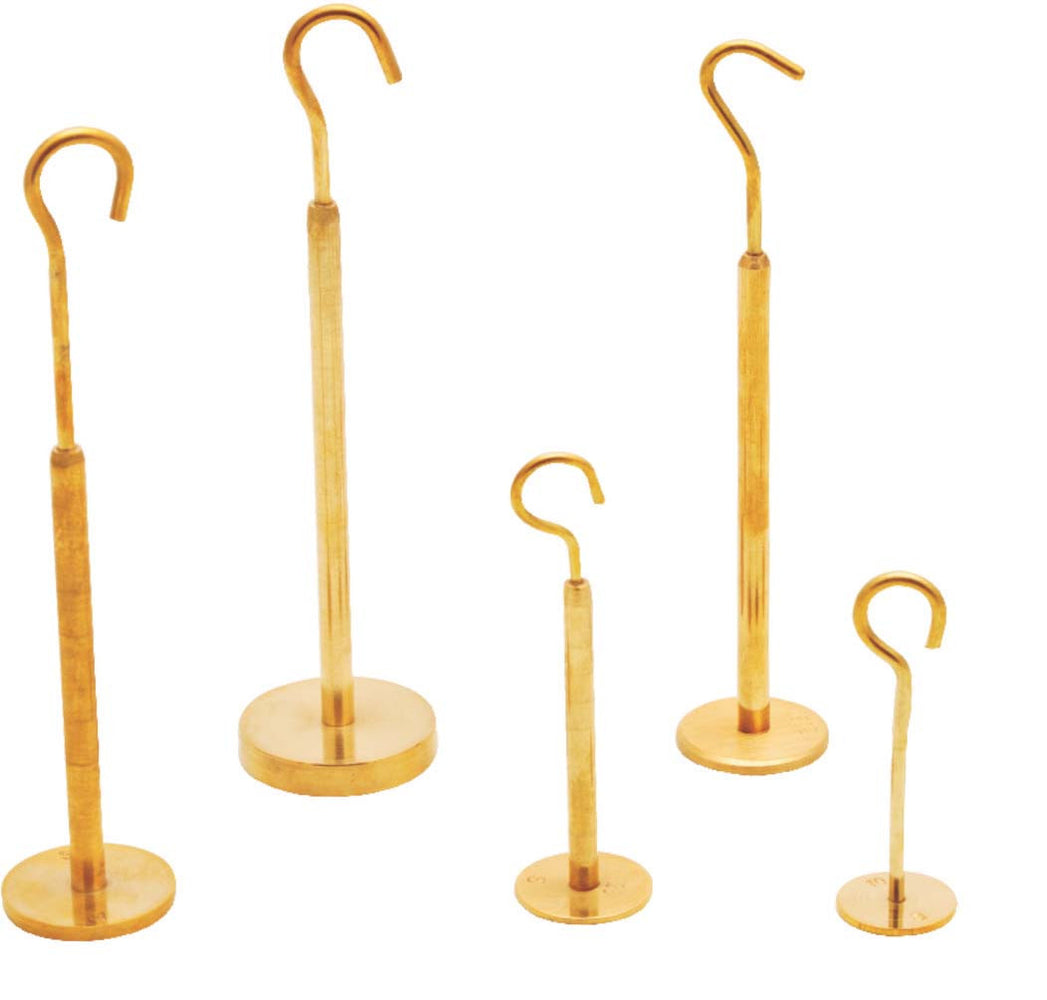 Mass Hanger - Brass, 1000gm. — Eisco Labs