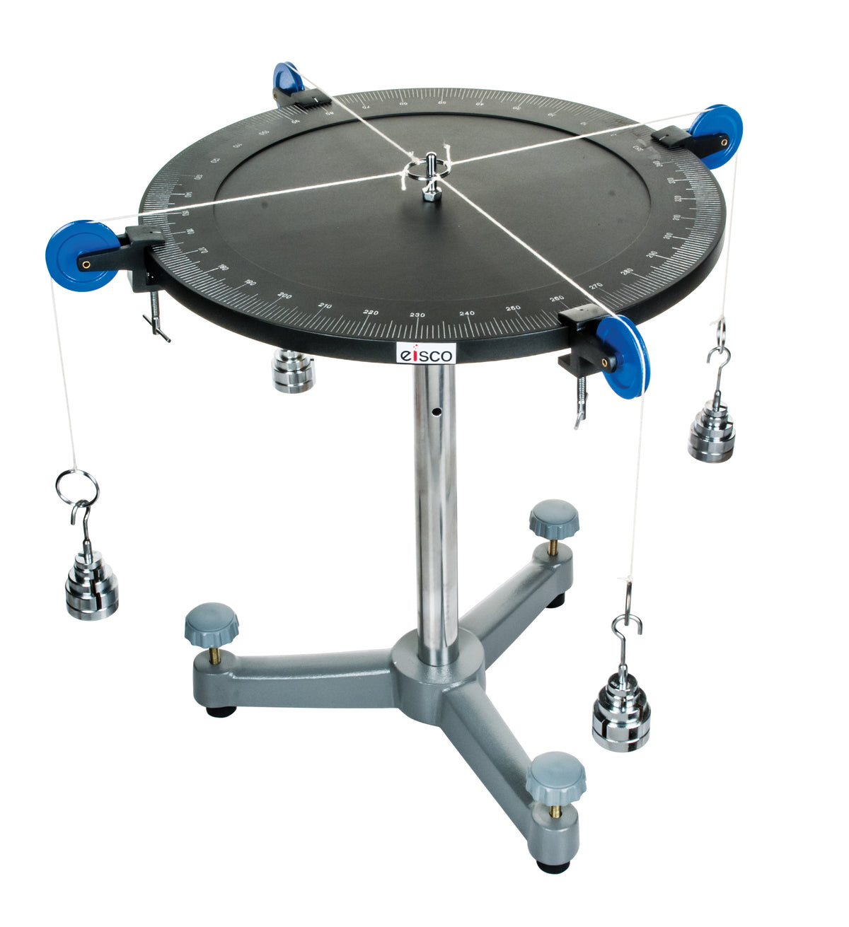 EISCO Precision Aluminum Force Table - 40cm diameter — Eisco Labs