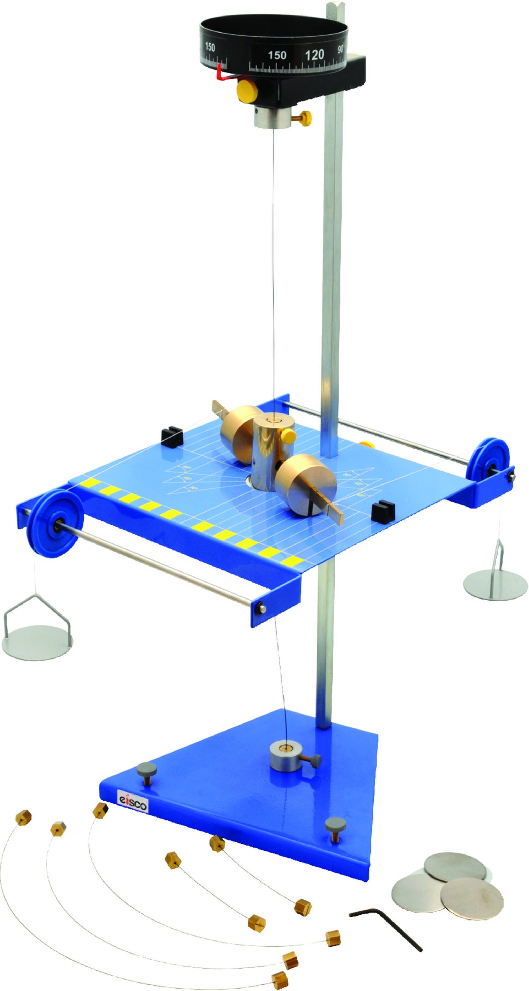 Statistic & Dynamic Torsion Study Apparatus - For Studying Simple Harm — Eisco Labs