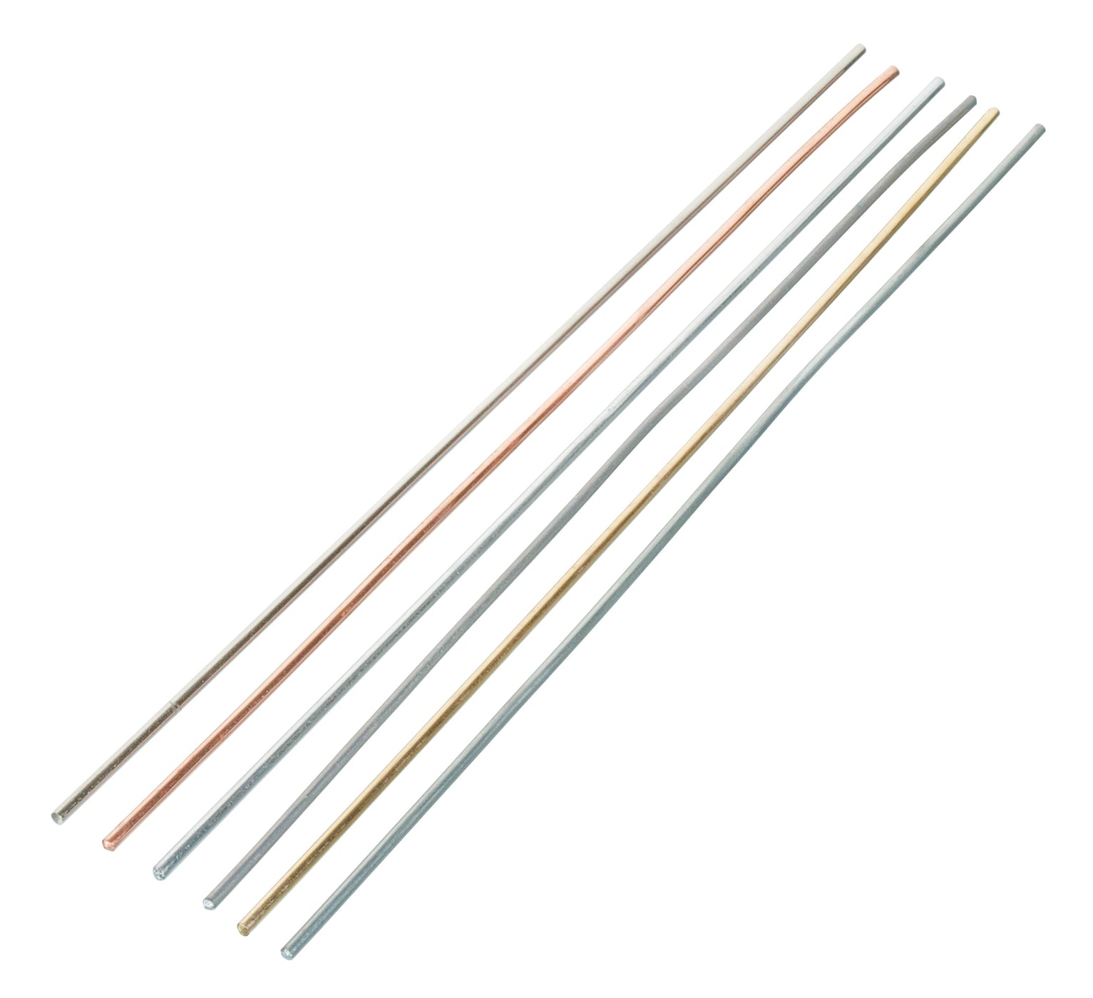 Rods for Thermal Conductivity Experiments, Iron, pk of 10 rods — Eisco Labs