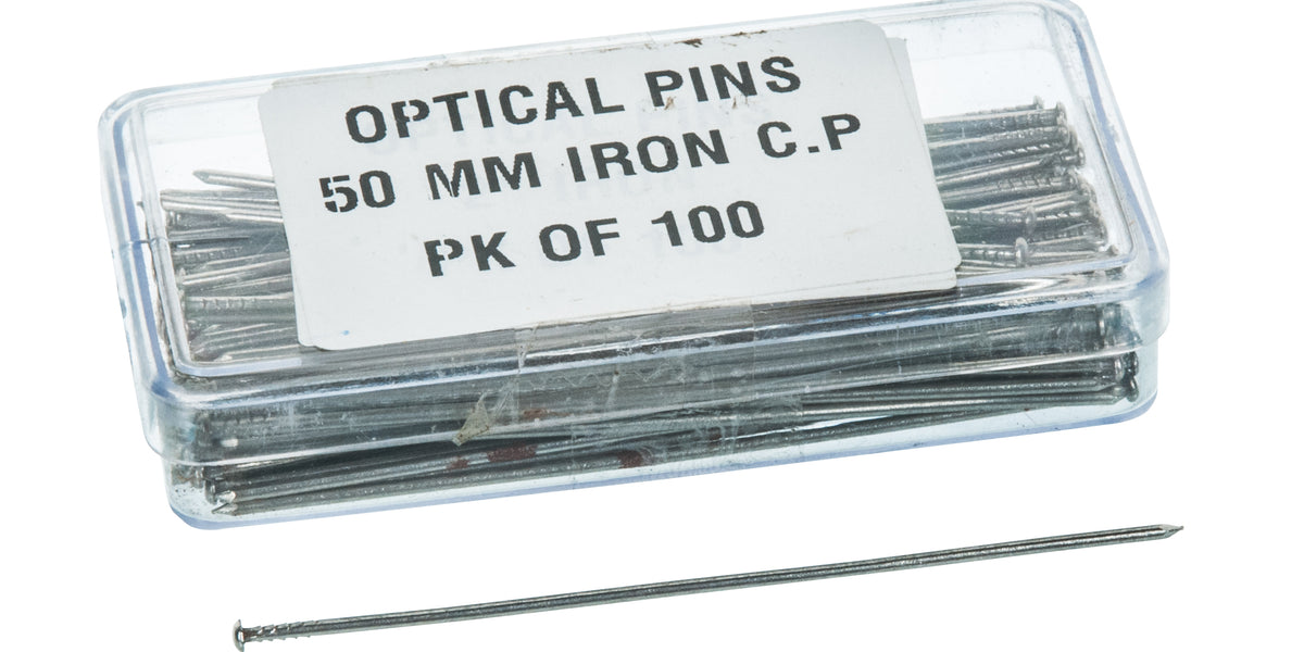 Pins for Optics Experiments, Length 50 mm, pk of 100 — Eisco Labs