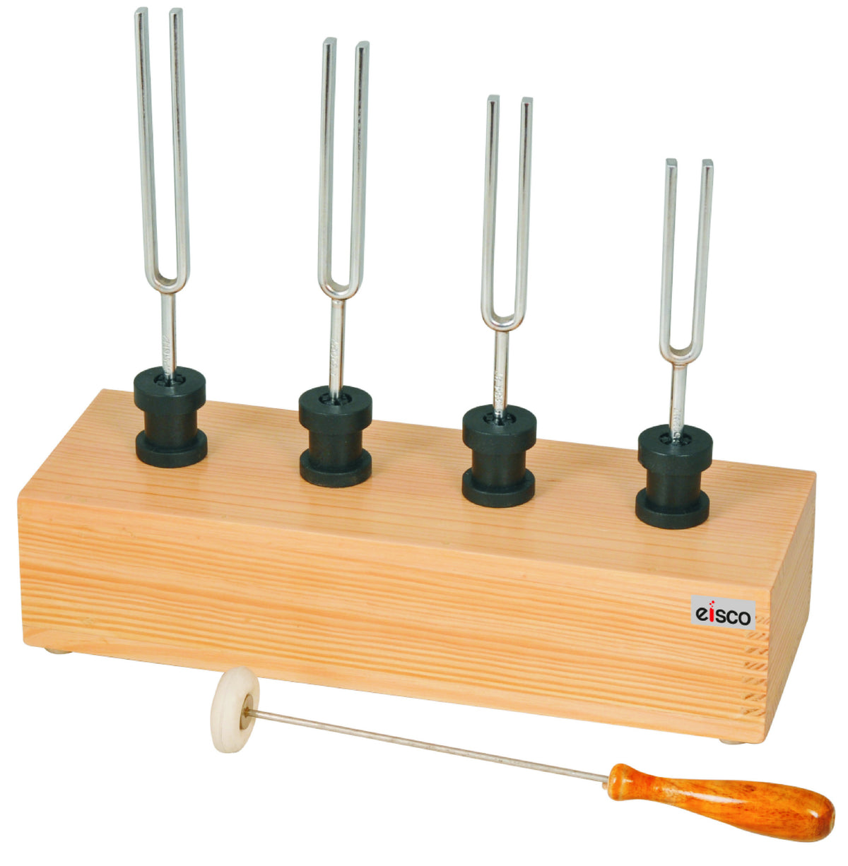 Tuning Fork on Resonance Box - Steel — Eisco Labs