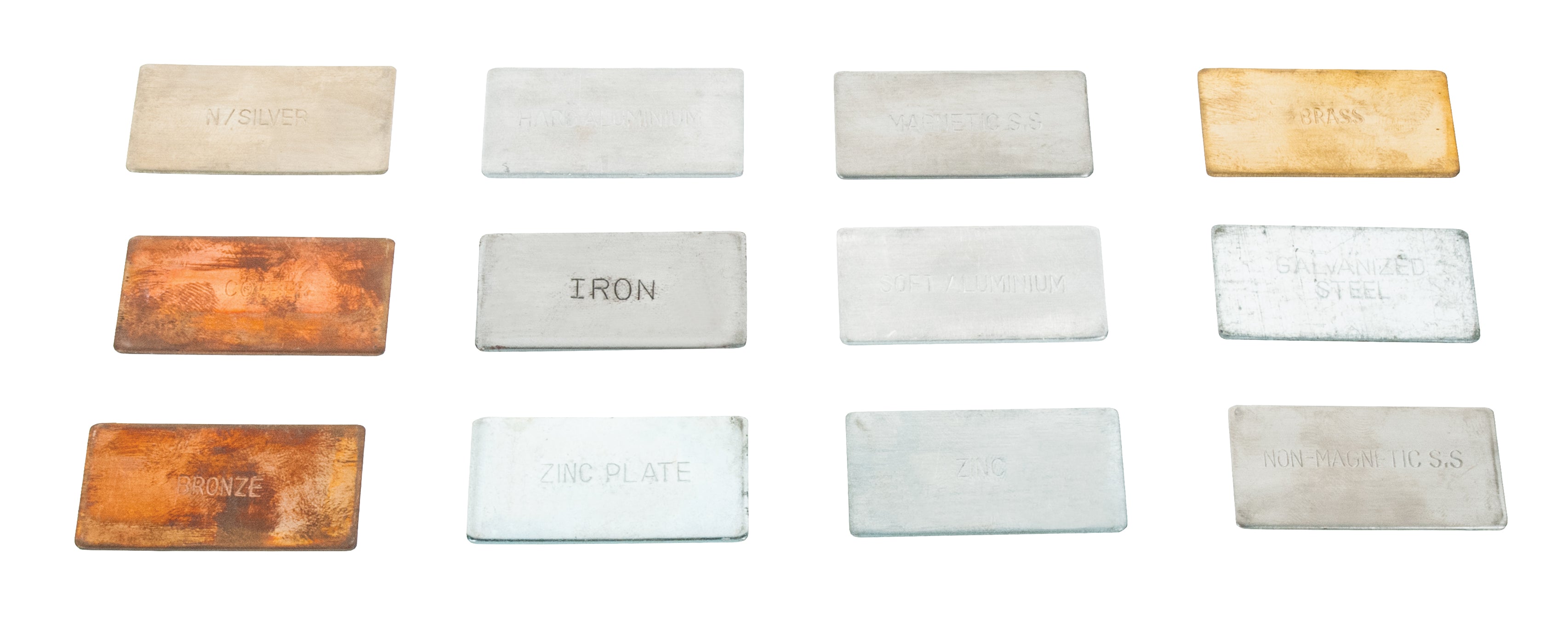 SET OF METAL STRIPS - SUPERIOR — Eisco Labs