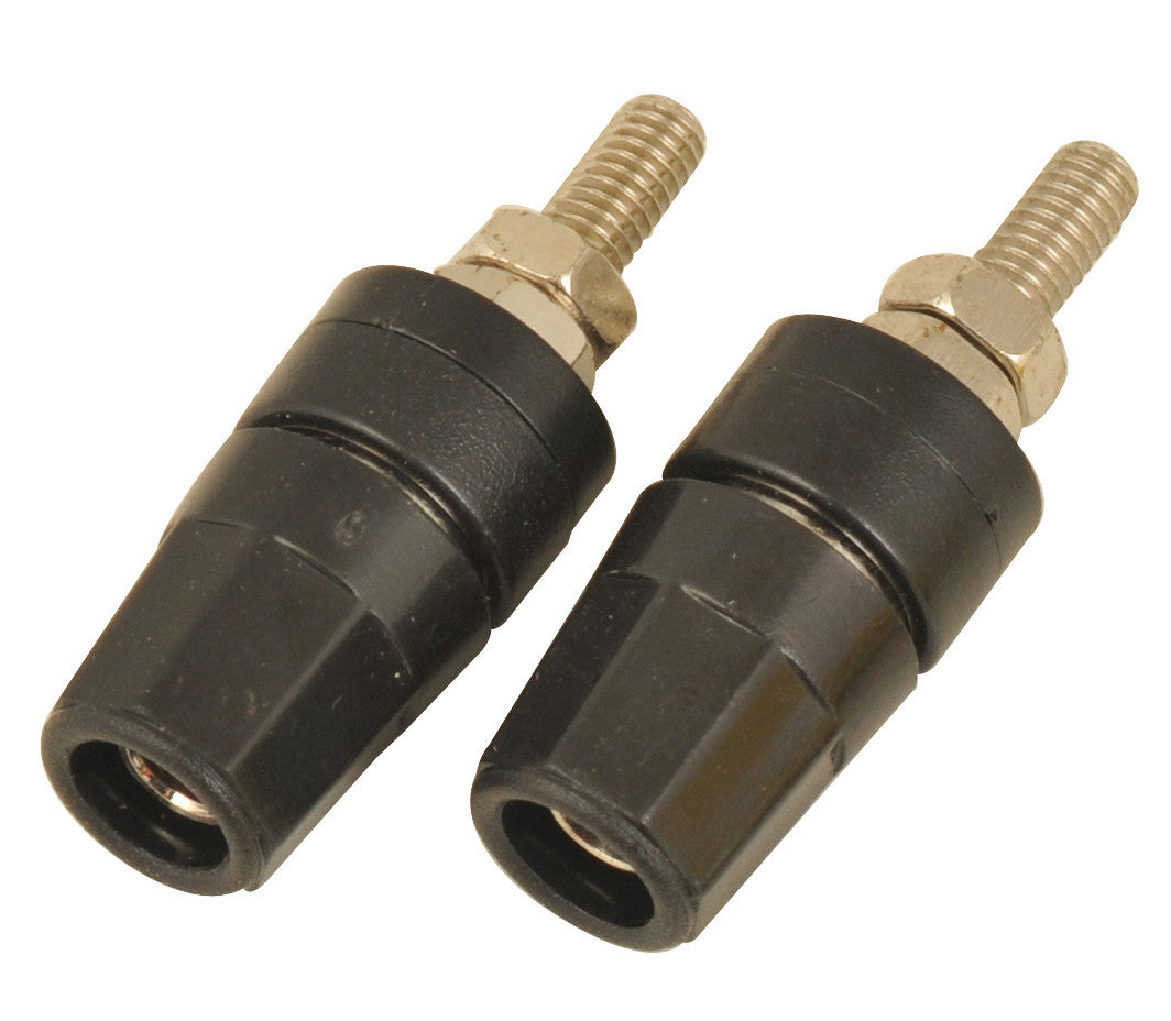 Insulated Socket Terminal, Black — Eisco Labs