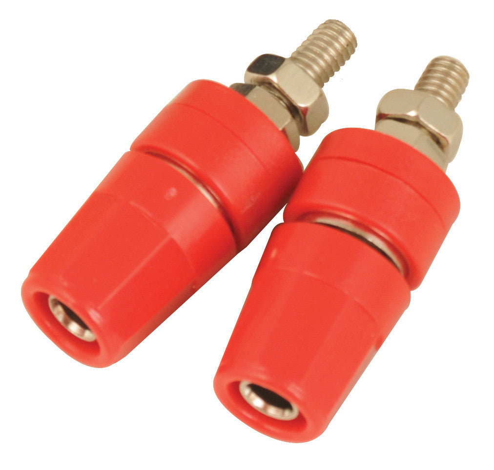 Insulated Socket Terminal, Red — Eisco Labs