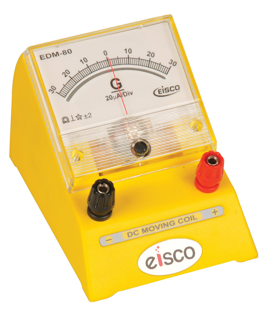 Moving Coil Meters DC, Millivoltmeter - 0-250 mV — Eisco Labs