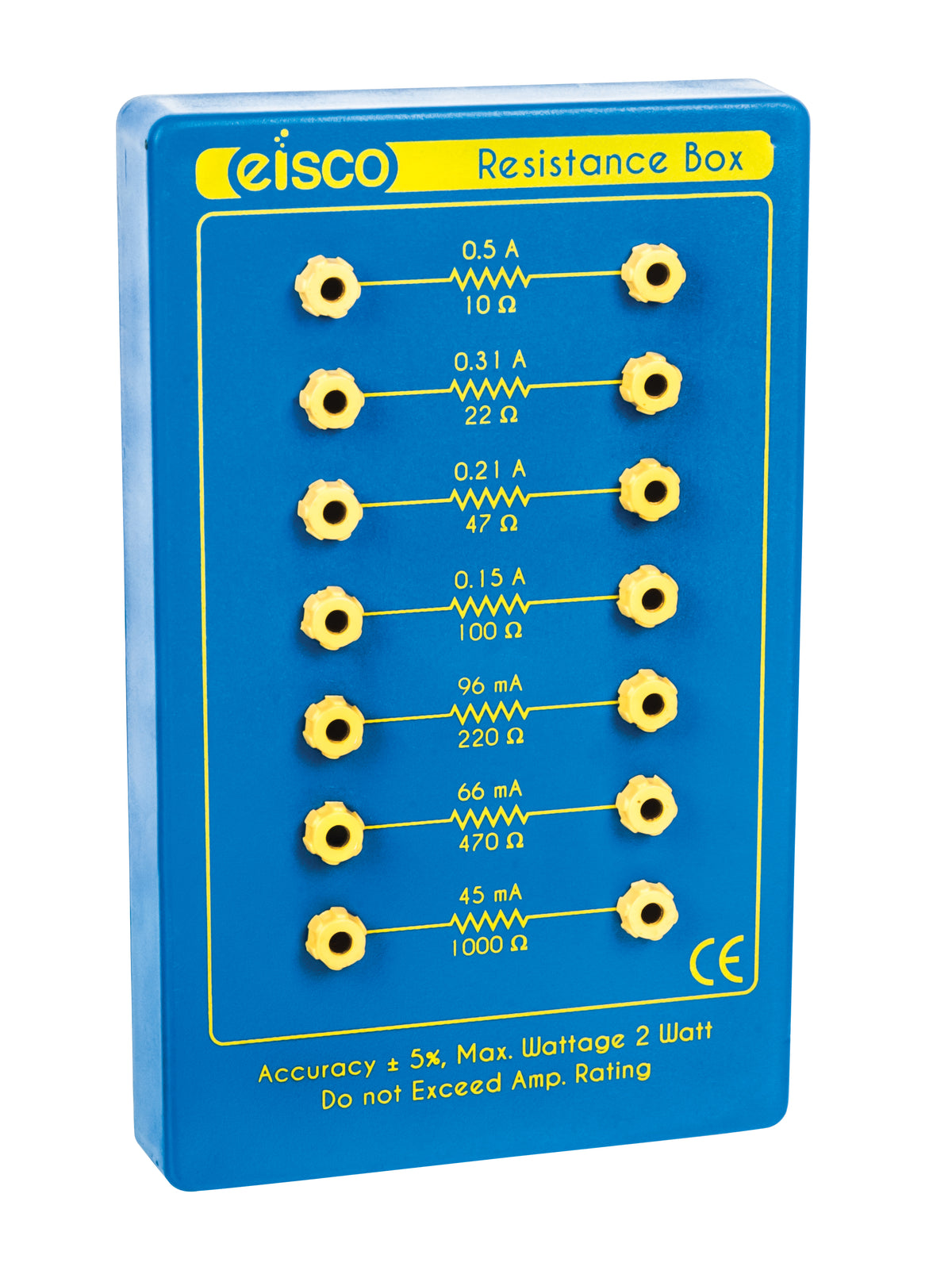 Resistor Set - High Power Set/7 — Eisco Labs