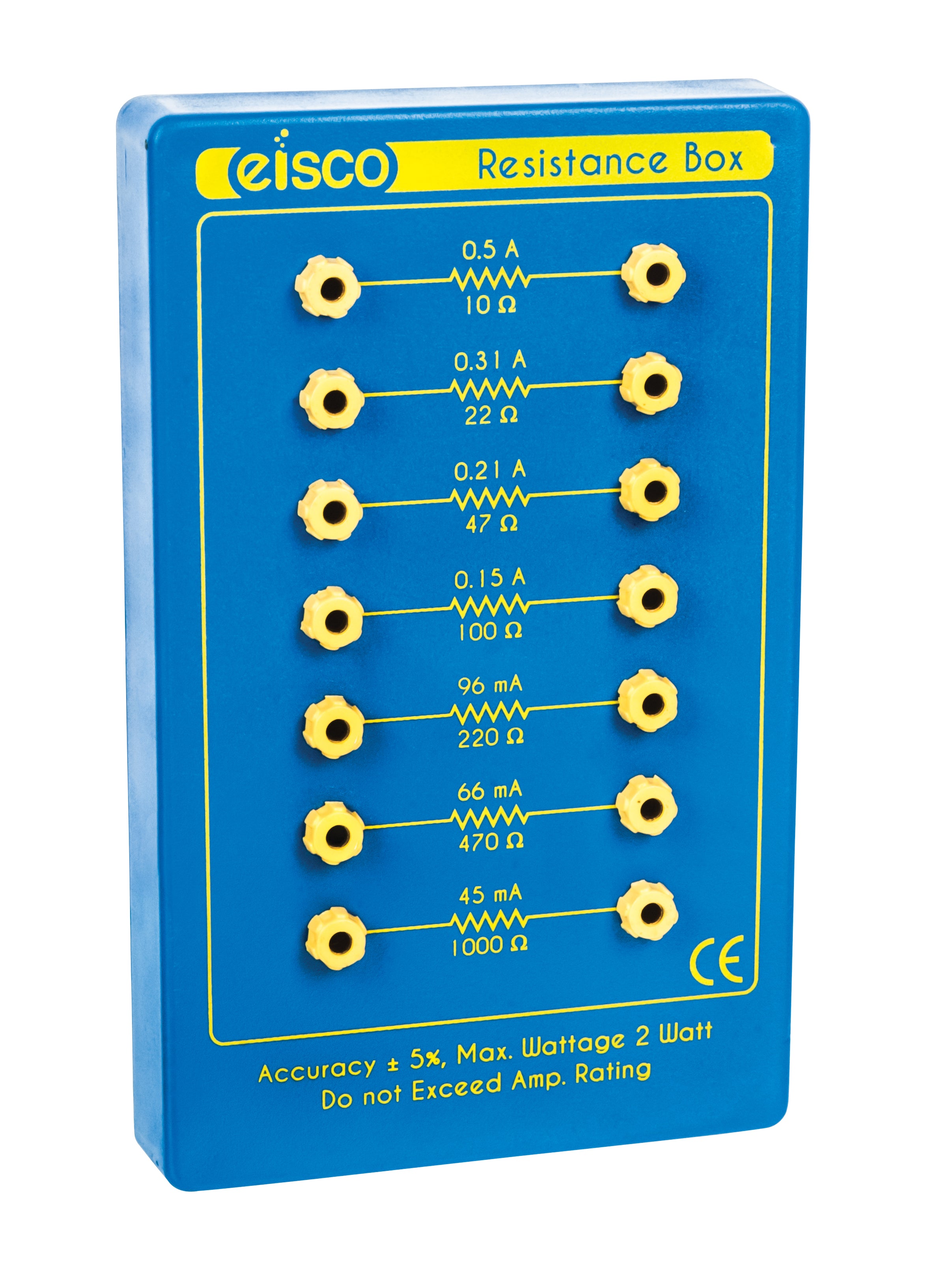 Resistor Set - High Power Set/7 — Eisco Labs