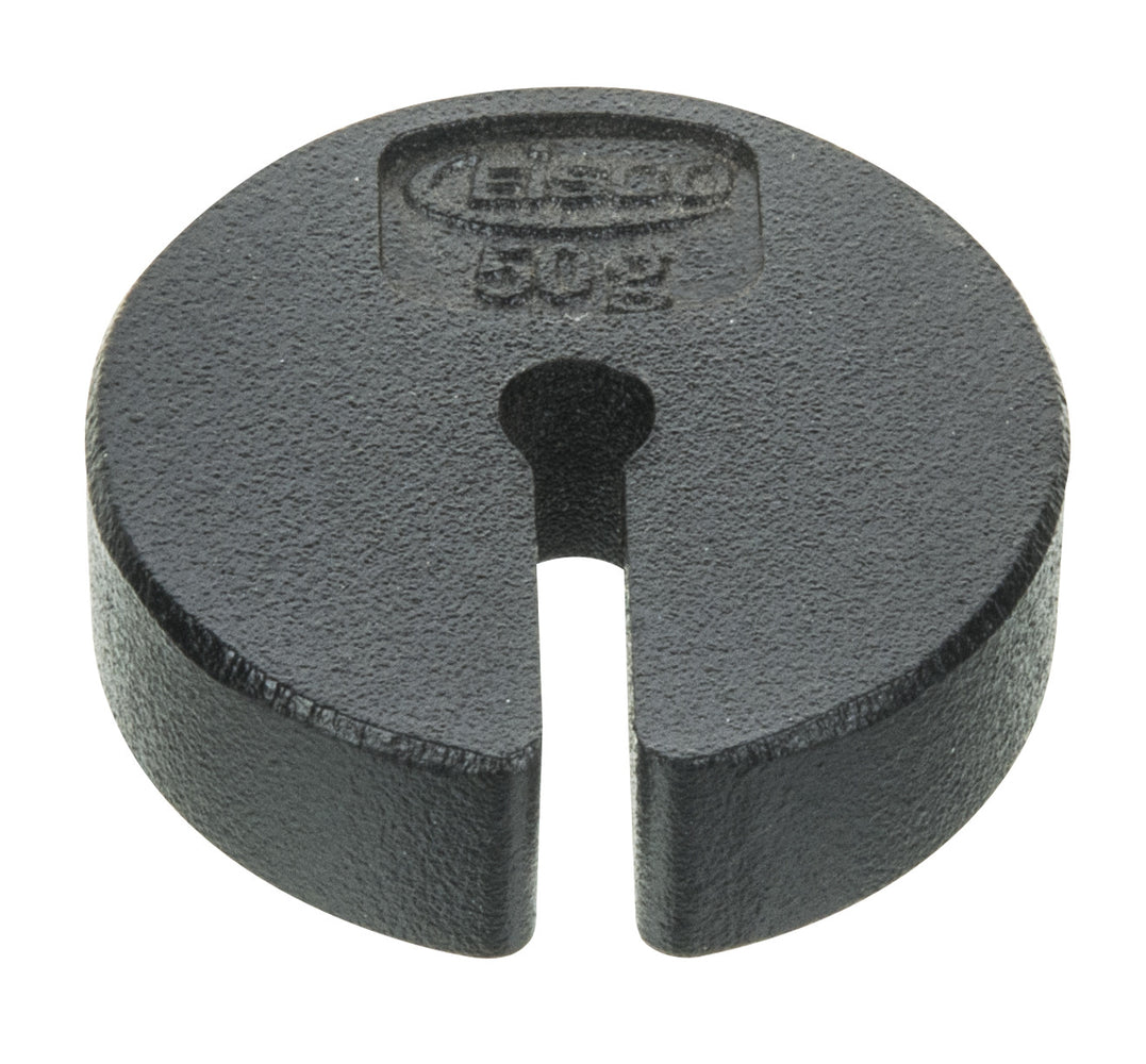 Slotted Masses Set- Zinc Casted, 50g — Eisco Labs