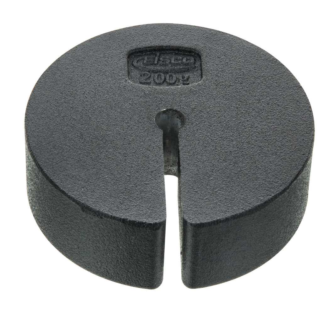 Slotted Masses Set- Zinc Casted, 200g — Eisco Labs