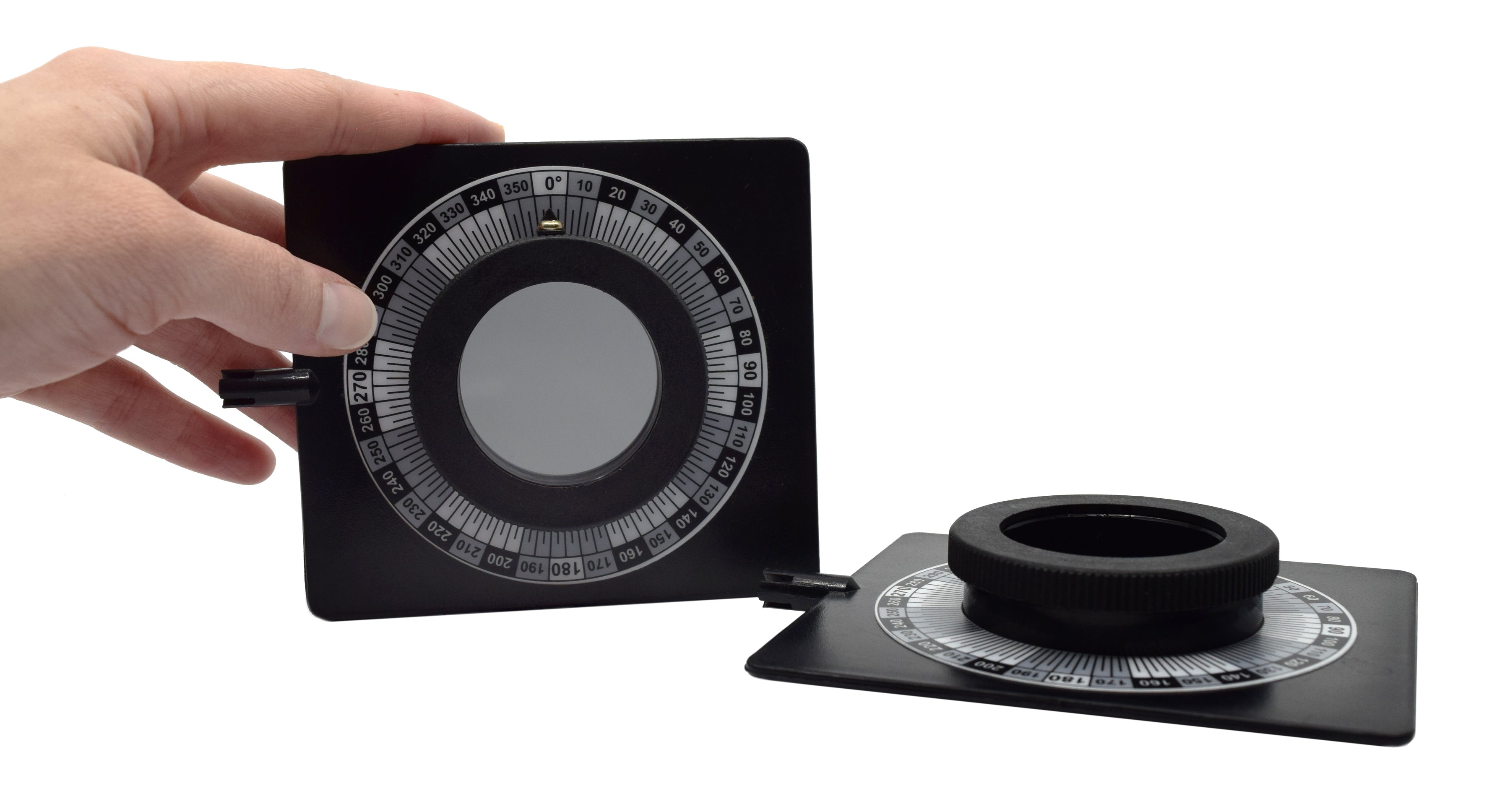 Set of 2 Polarizing Filters for Optical Bench Kits - Adjustable Polari ...