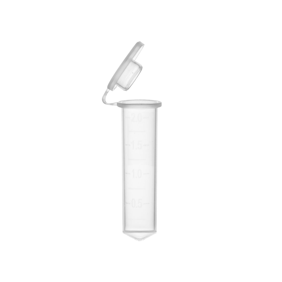 Pack of 500 Micro Centrifuge Tubes, 2mL Capacity, Graduated, Leak Proo ...
