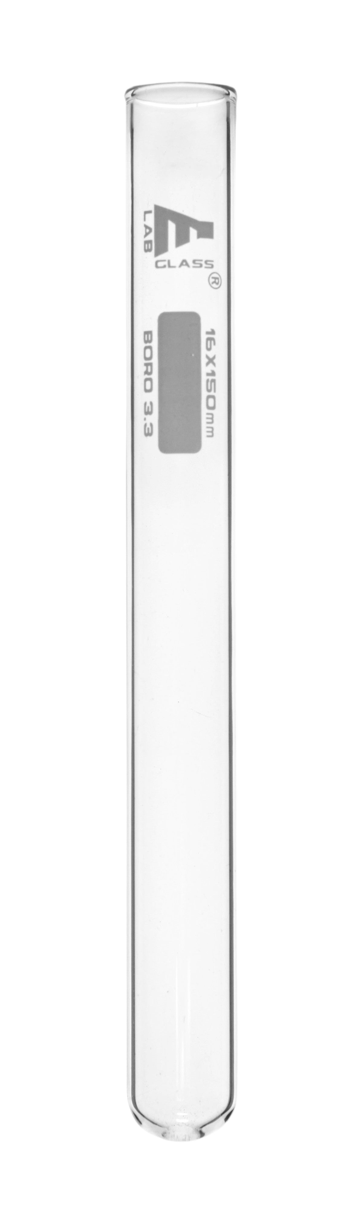 100PK Test Tubes, 20mL, 16x150mm - Rimless - Light Wall, 1.2mm Thick ...