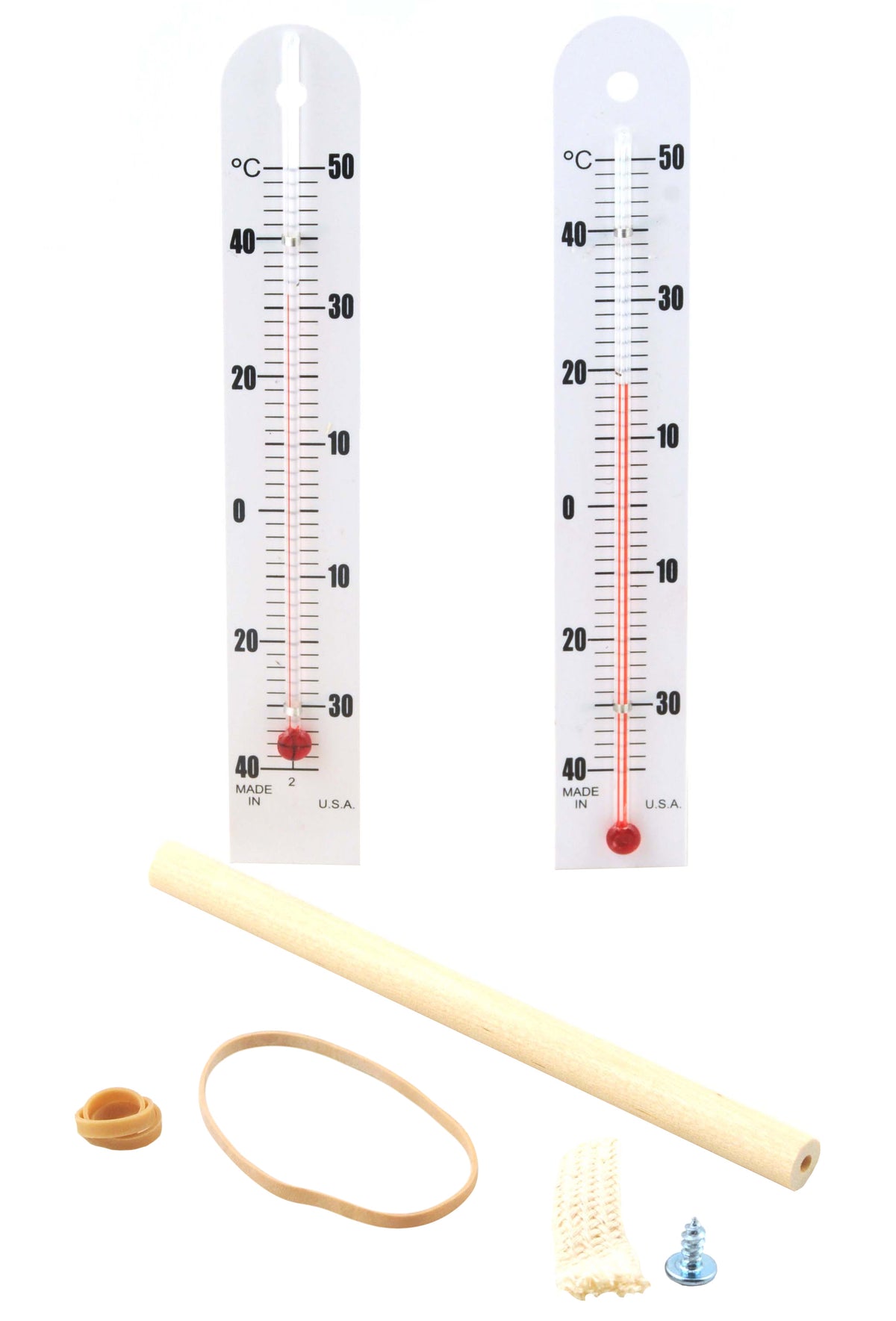 Sling Psychrometer Kit - Determine Relative Humidity & Dew Point ...