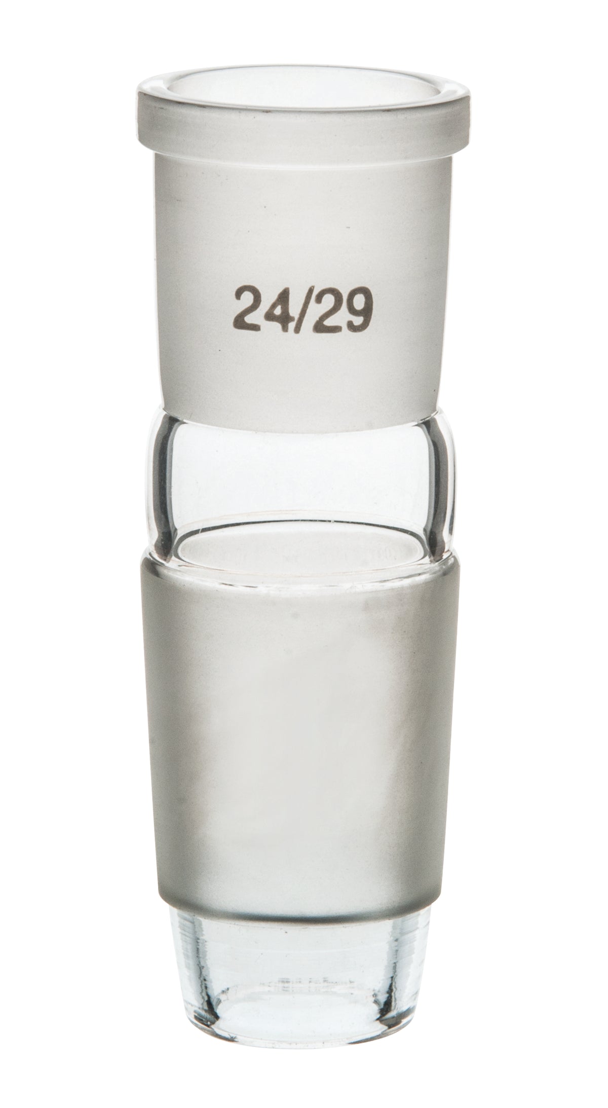 Reduction Adapter, 24/29 Socket Size, 29/32 Cone Size, Borosilicate Gl ...