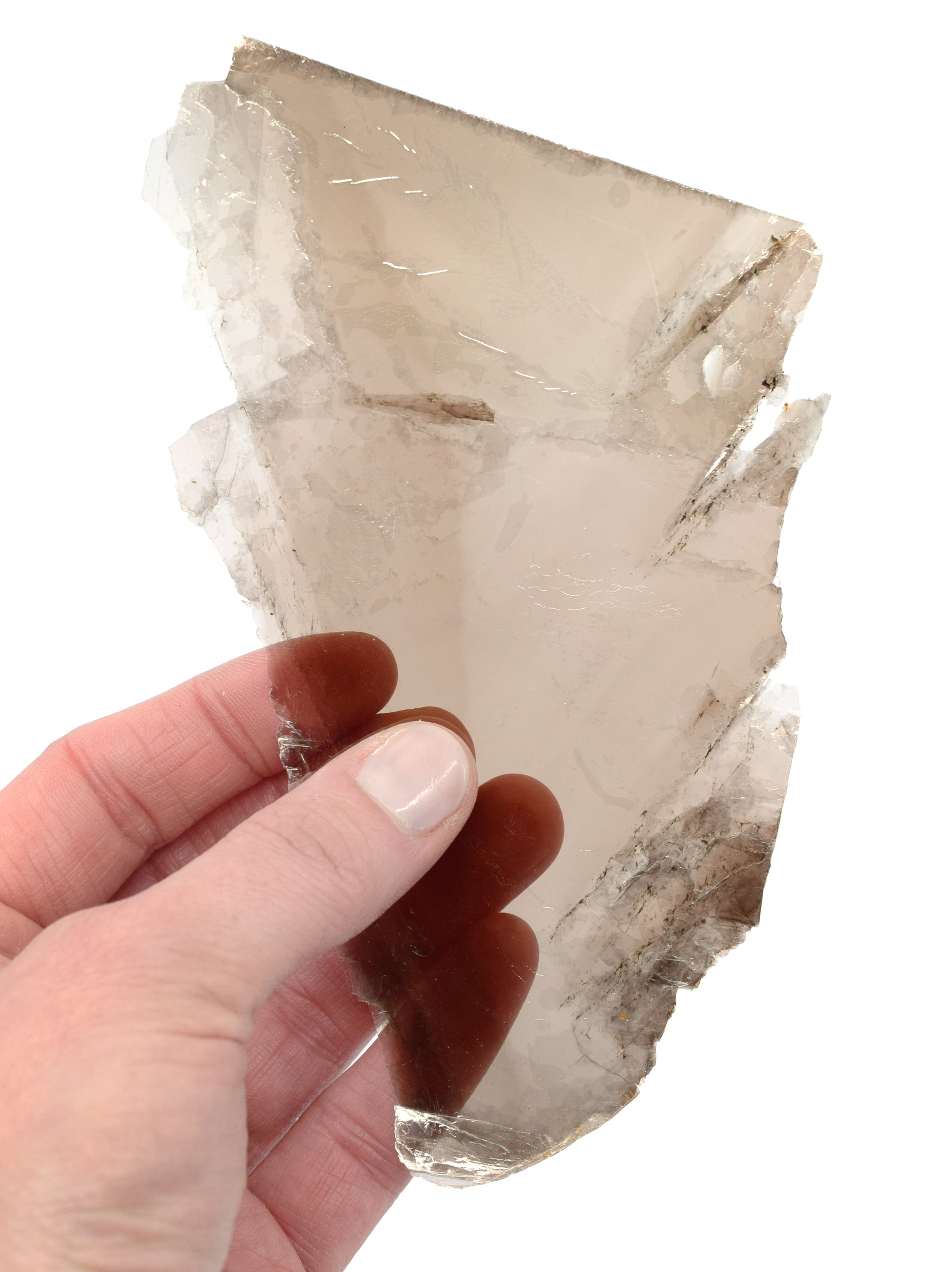 Raw Muscovite Mica, Mineral Specimen - Hand Sample - Approx. 3" — Eisco ...