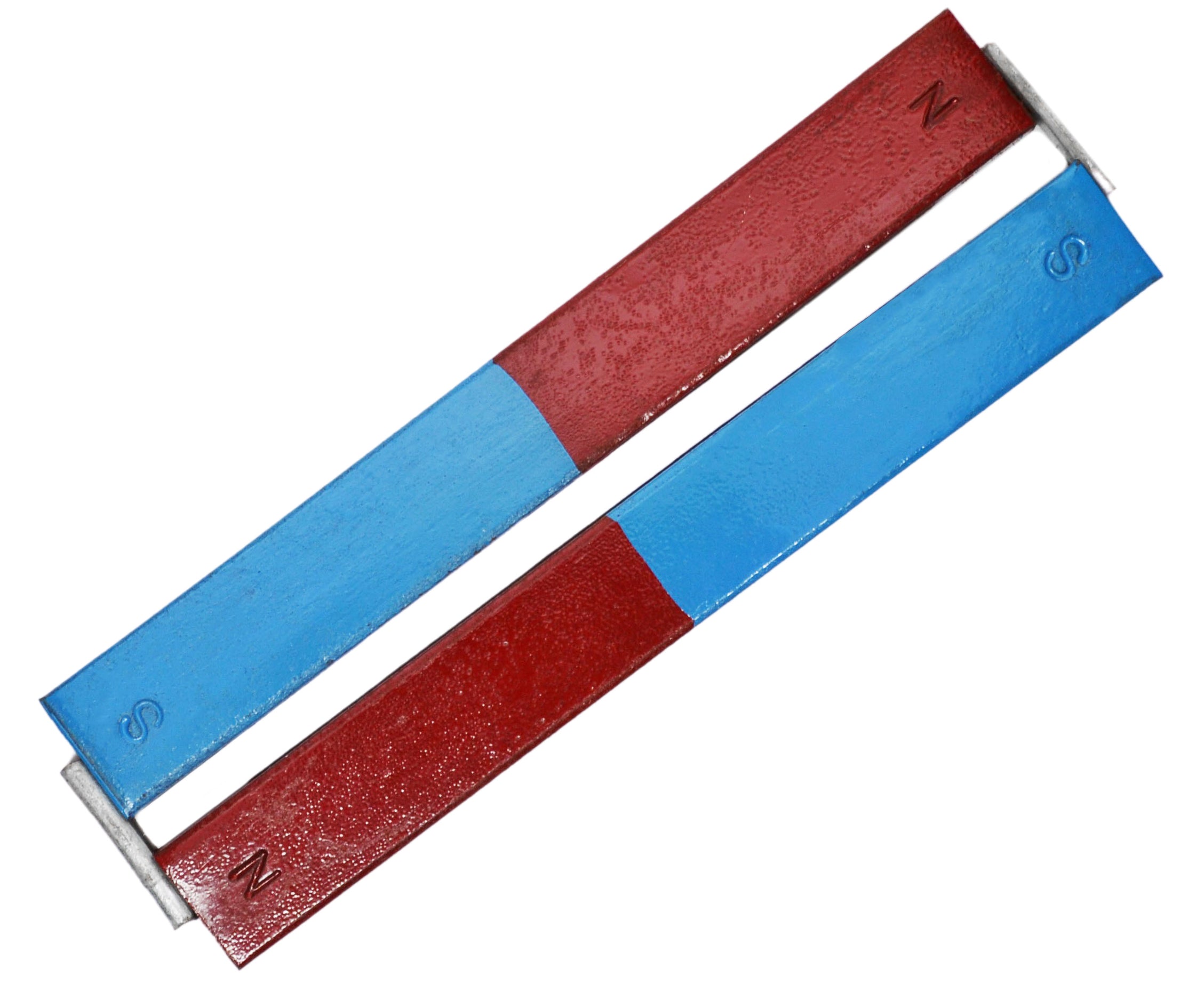 2PK Bar Magnets, 6 Inch - N/S - Includes Keepers - Chrome Steel - Eisc ...