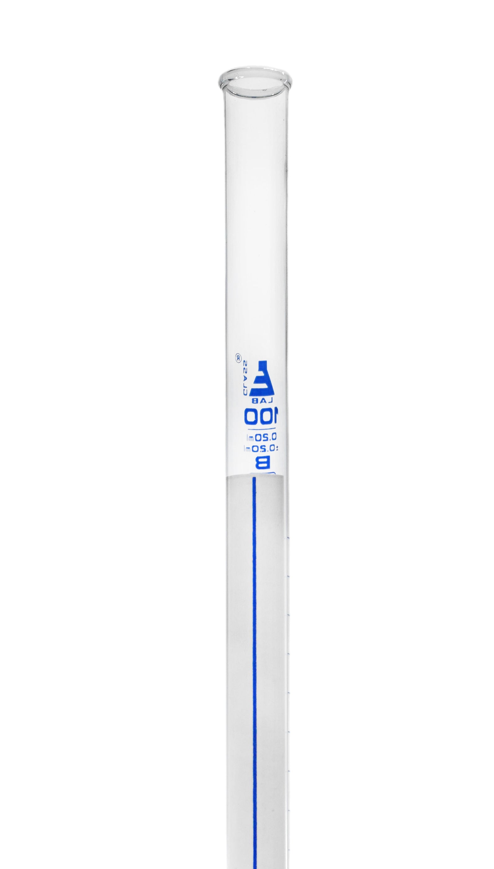 Burette, 100mL - Schellbach Design - Class B - 0.2mL Blue Graduations ...