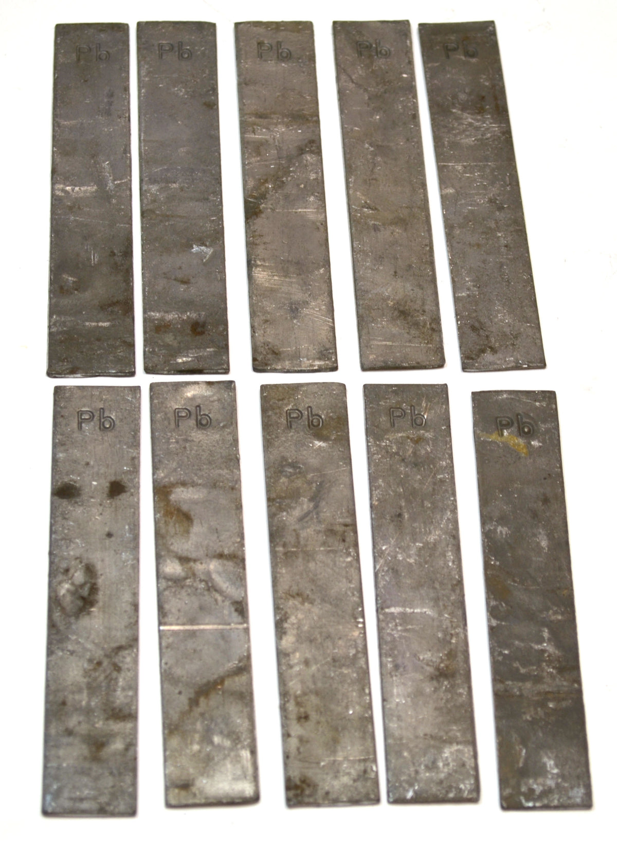 Eisco Labs Lead (Pb) Electrode Strip 4in X 0.75in