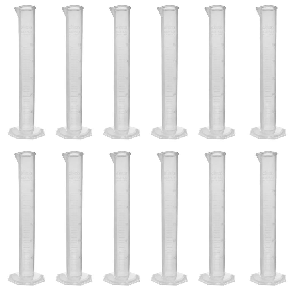 Plastic-Measuring-Cylinders — Eisco Labs