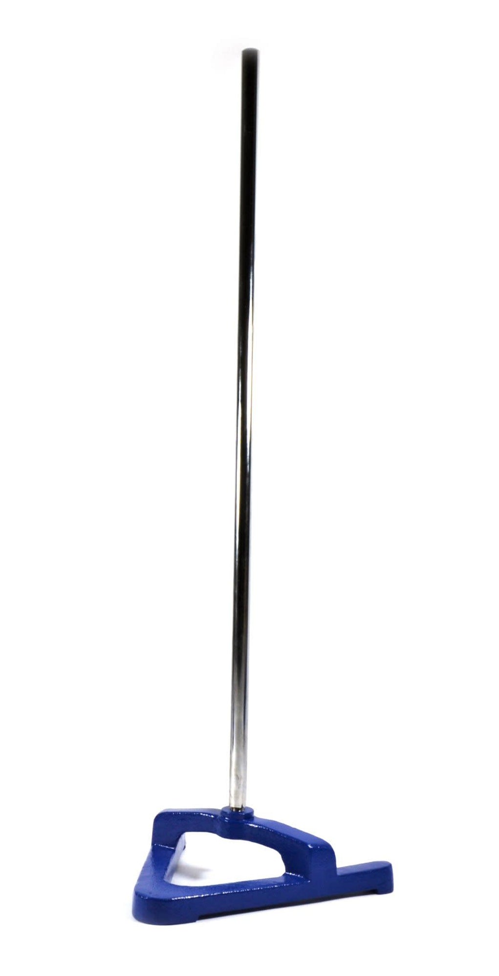 A-Shaped Retort Base & Rod Set - 7"x7" Base, 19.8" Rod - Heavy Duty, C ...