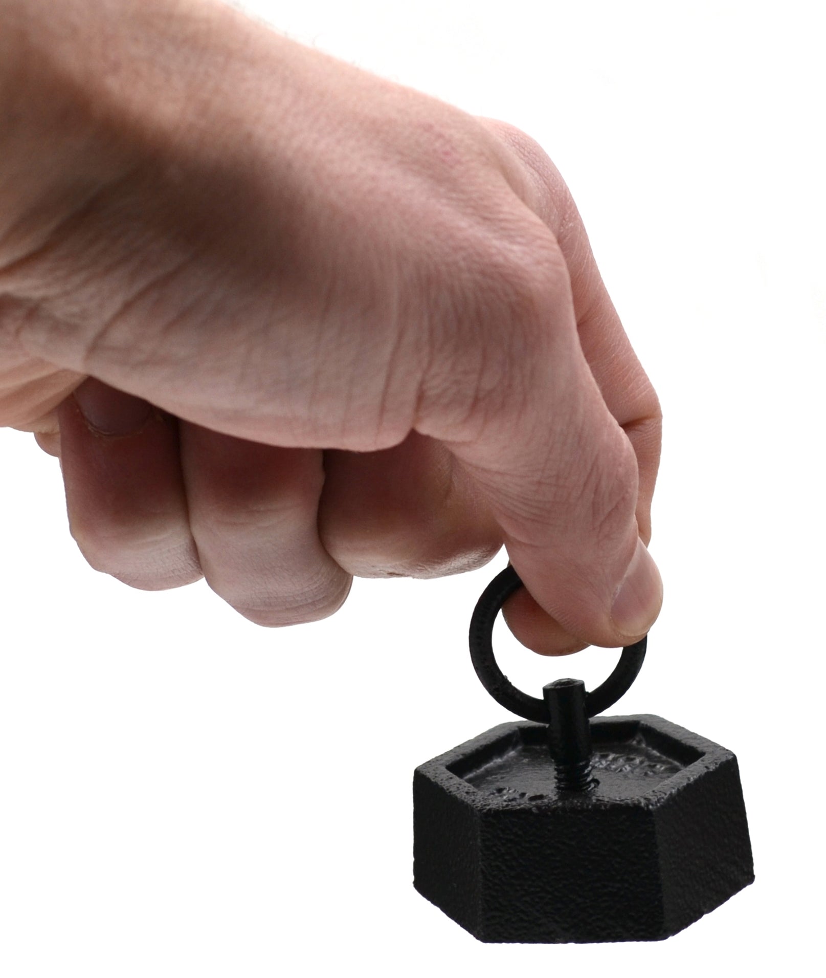 Iron Masses - Hexagonal with Lifting Ring - 200g - Eisco Labs