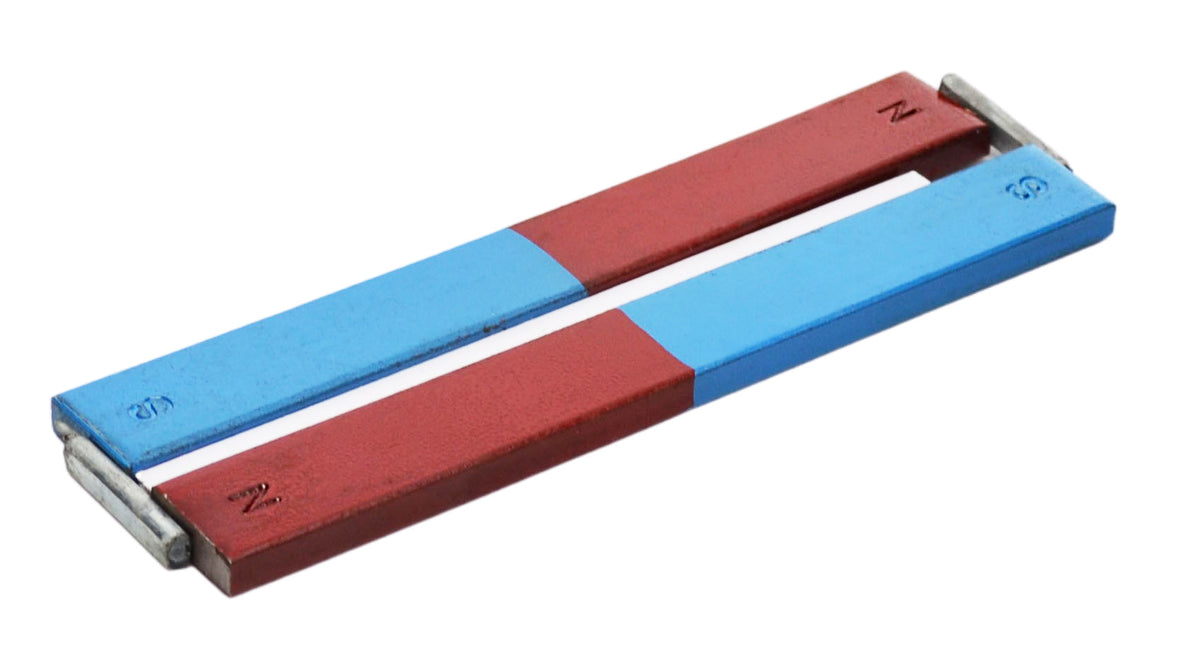 2PK Bar Magnets, 6 Inch - N/S - Includes Keepers - Chrome Steel - Eisc ...