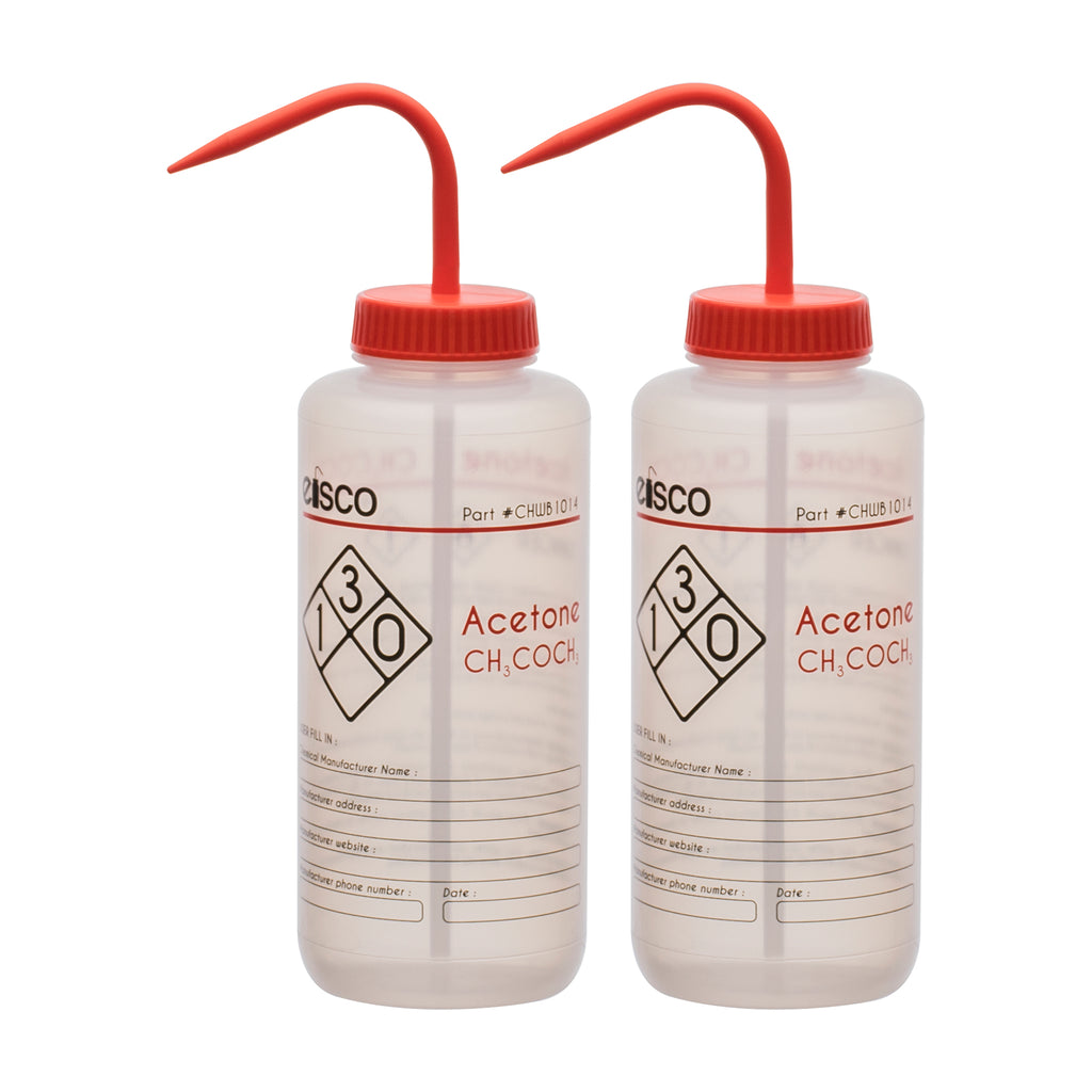 Performance Plastic Wash Bottles — Eisco Labs