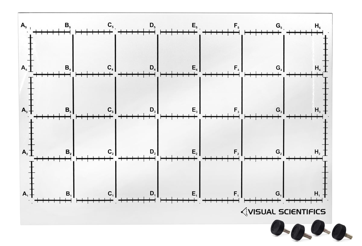 Magnetic Back Board - Includes 4 Screw Mounts - For use with Visual Sc ...