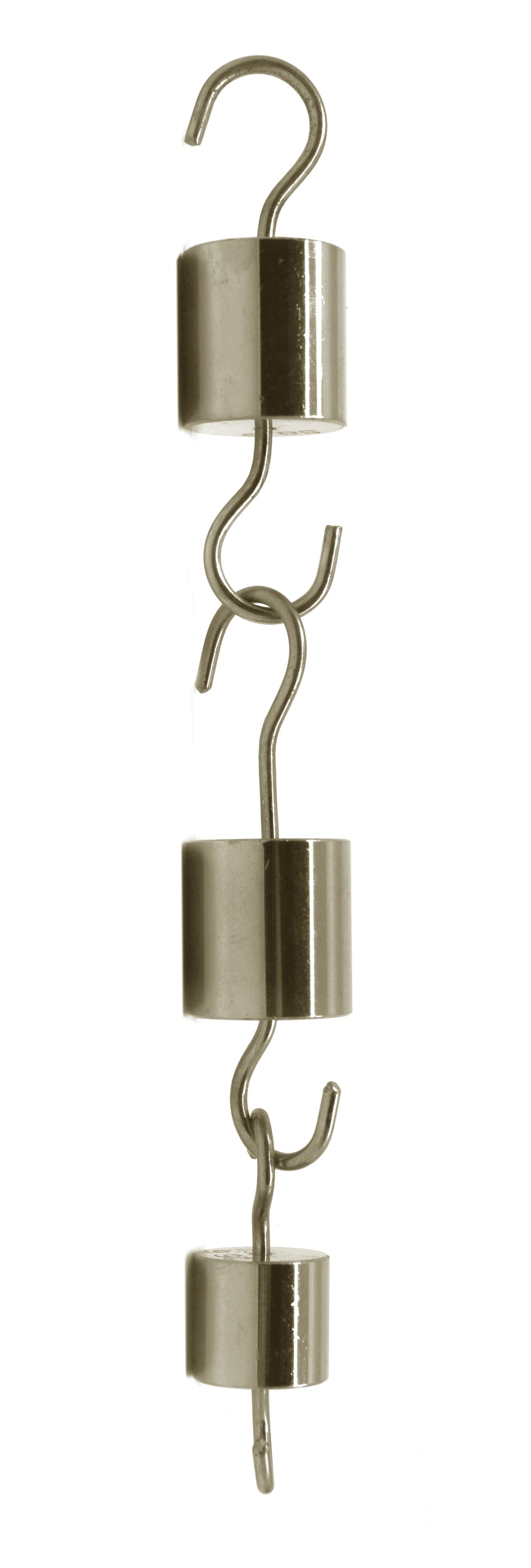 Cylinder Hooked Weights, Set of 10 - (5) 50g (5) 25g, Premium Brass ...