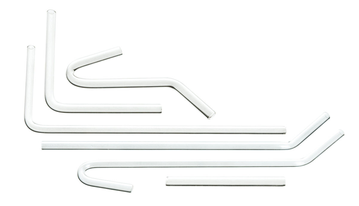 Glass Delivery Tubes - Set of 6 - Borosilicate - Eisco Labs