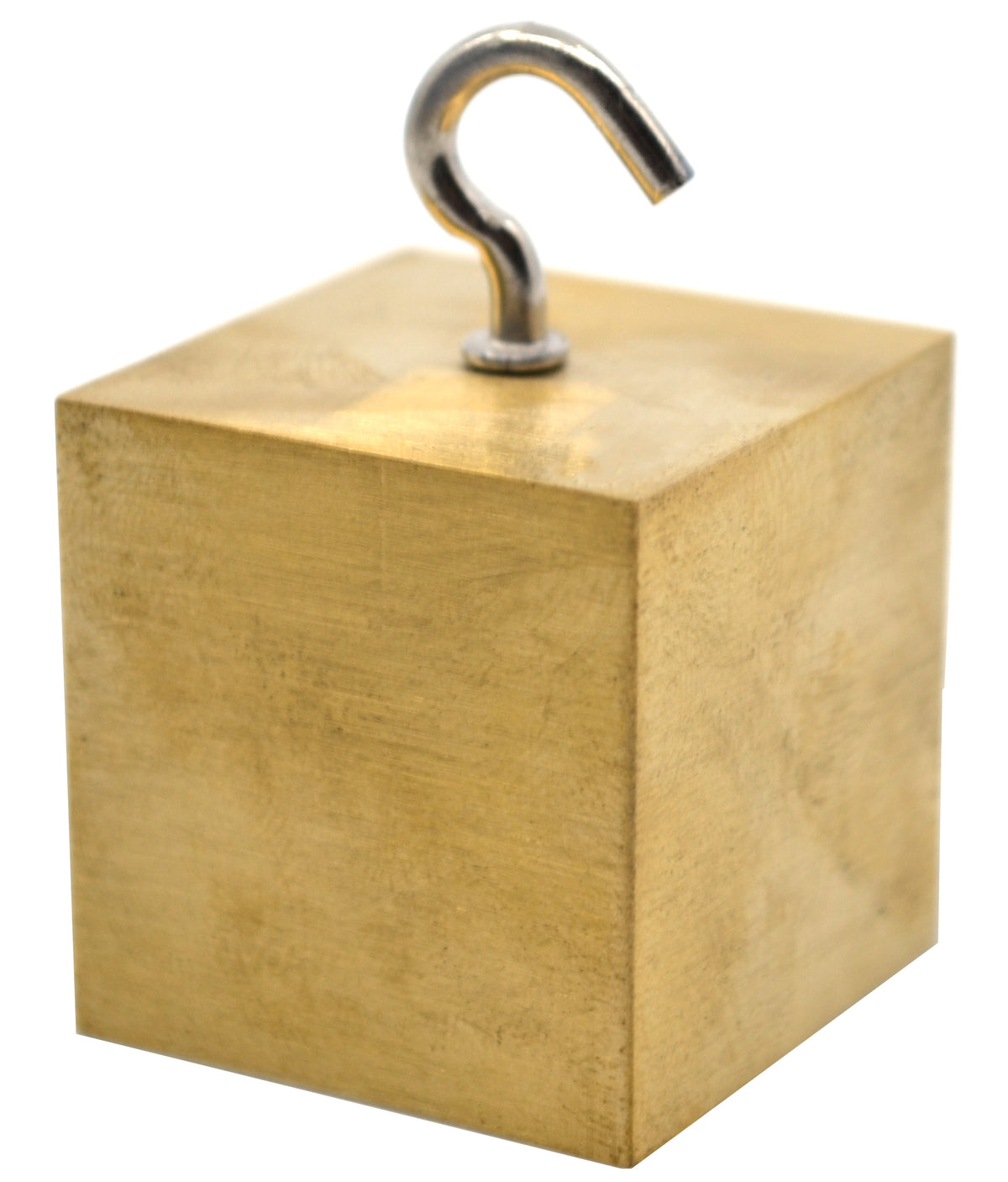 Density Cube, Single Brass Block with Hook for Density Investigation ...