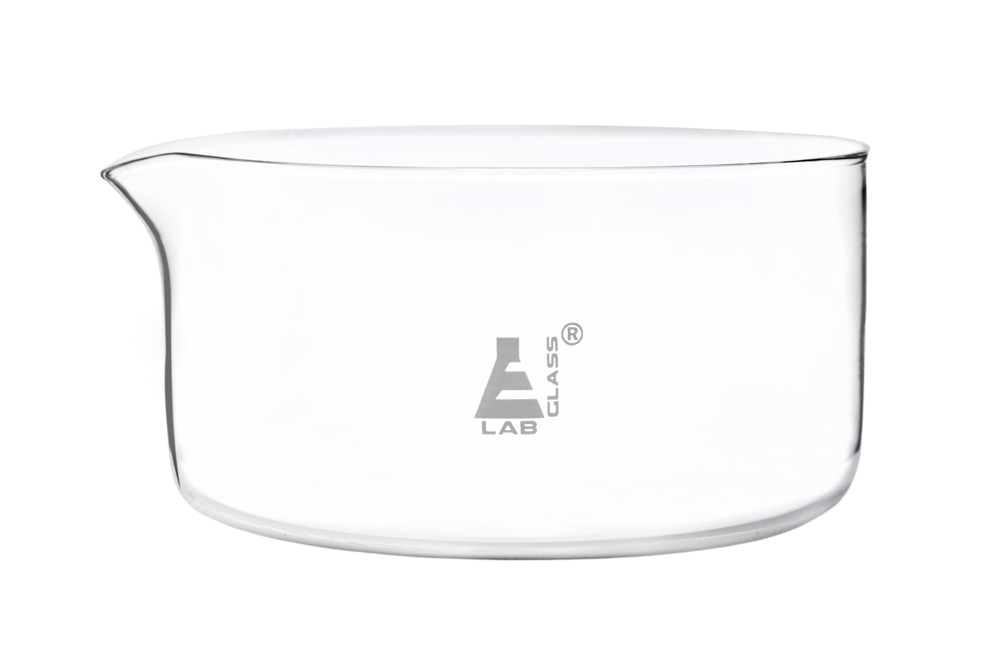 Crystallizing Dish, 2000ml - Flat Bottom - Borosilicate Glass - Eisco ...
