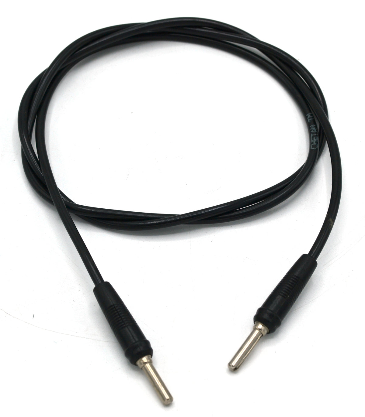Black Double sided 4mm Connecting lead 1000mm (39.37") Single lead Eis ...