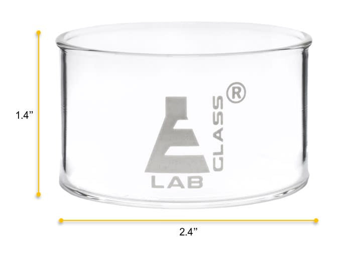 Glass Crystallizing Dishes — Eisco Labs
