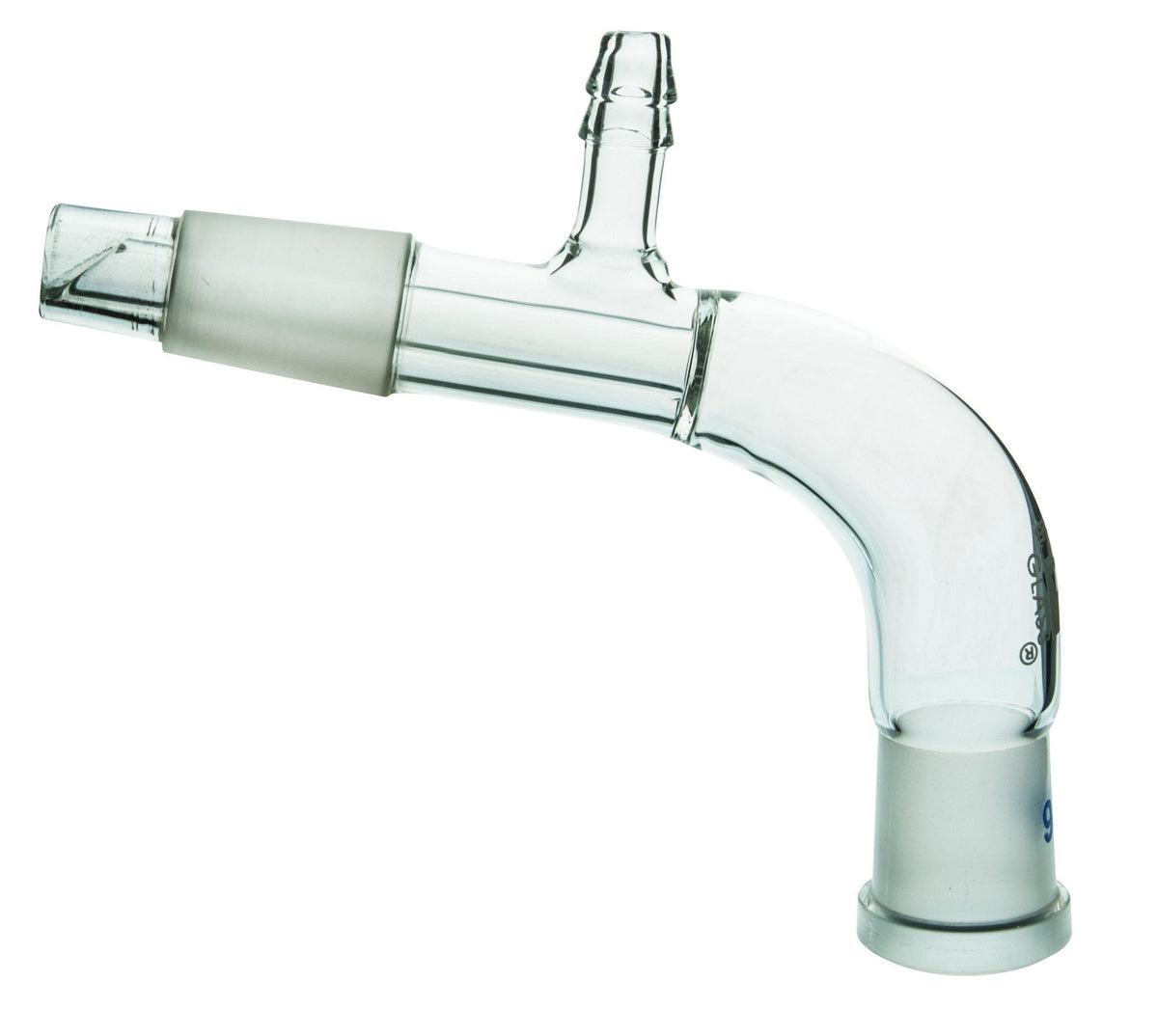 Adapter Reciever, Bend, Socket Size 24/29, Cone Size 24/29, 5" Long, B ...