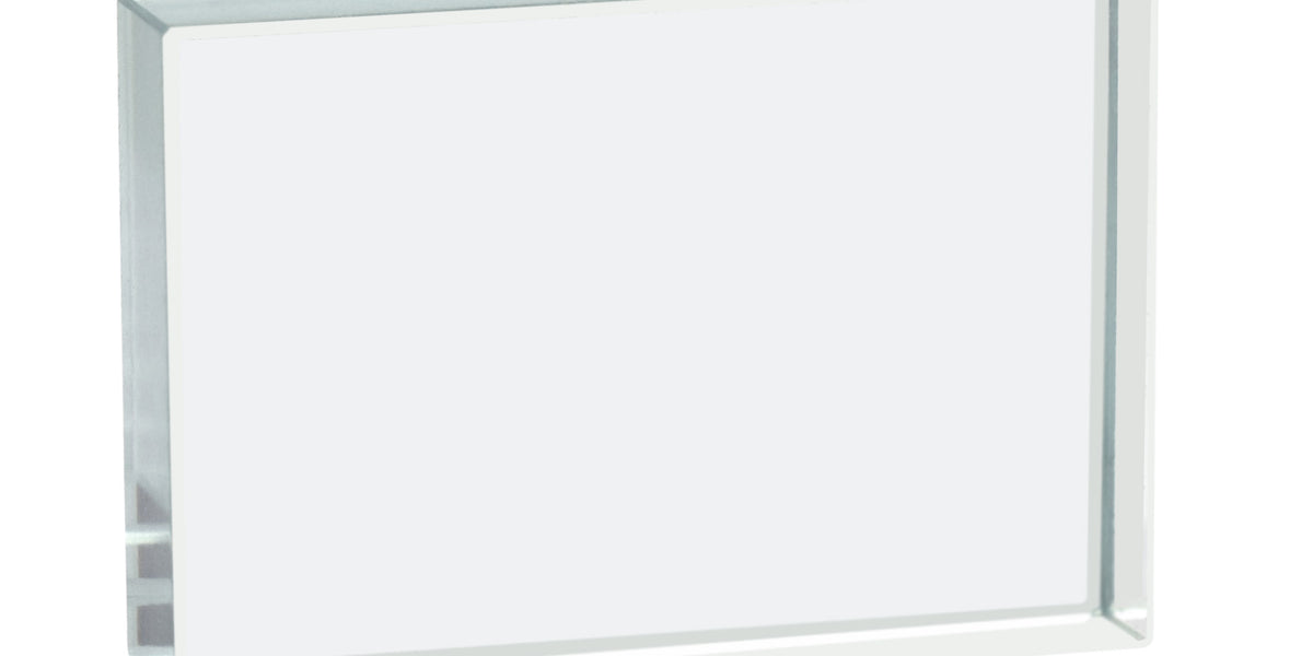 Rectangular Refraction Block, 75mm x 50mm x 18mm - Optical Glass ...