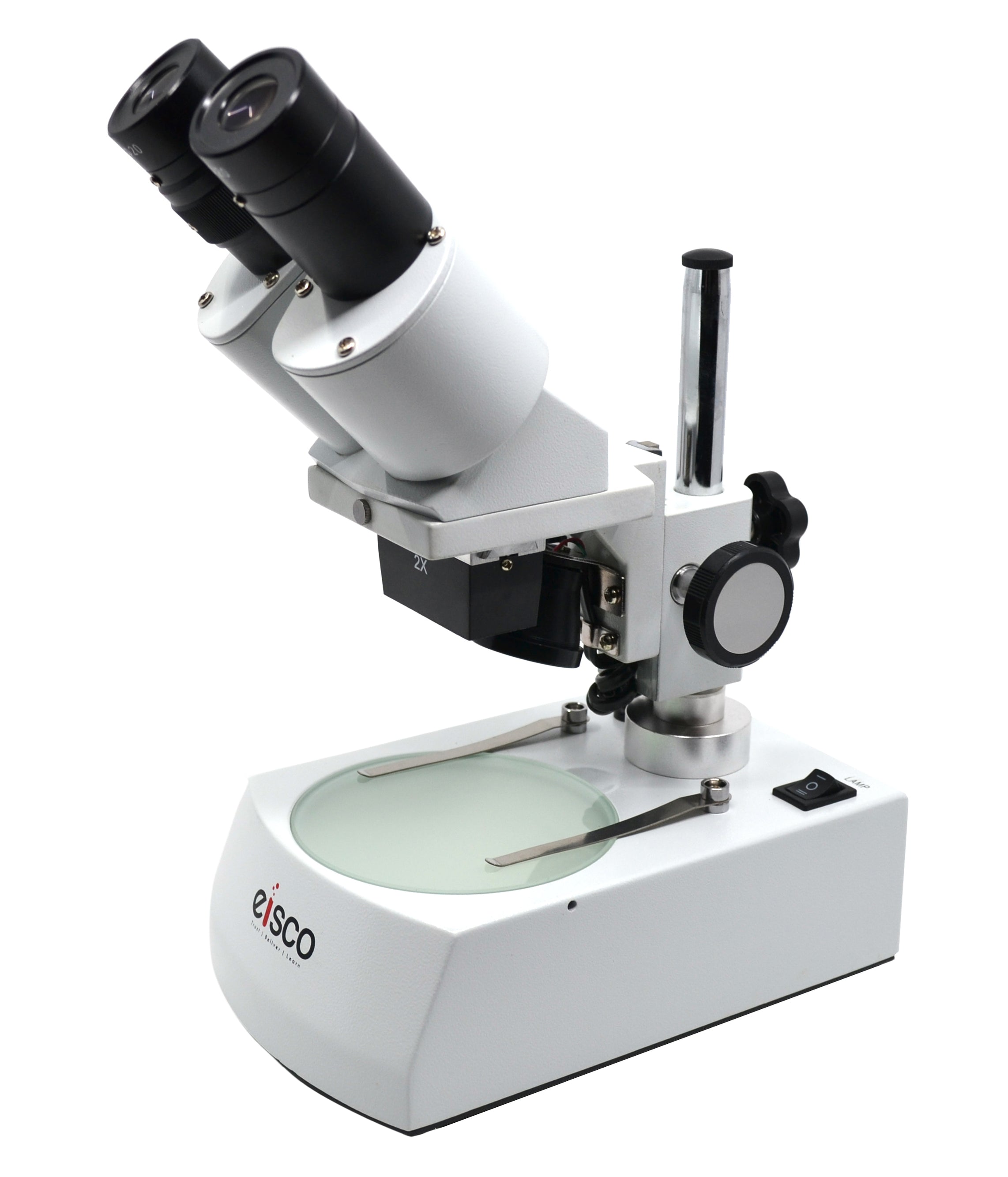 Stereoscopic Microscope - Binocular Head Inclined at 45 Degrees, Fitte — Eisco Labs