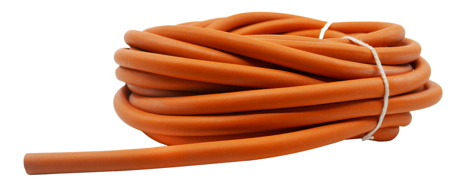 Rubber Tubing, 10m, Orange - Soft - 7mm Bore - 1.5mm Thickness — Eisco Labs