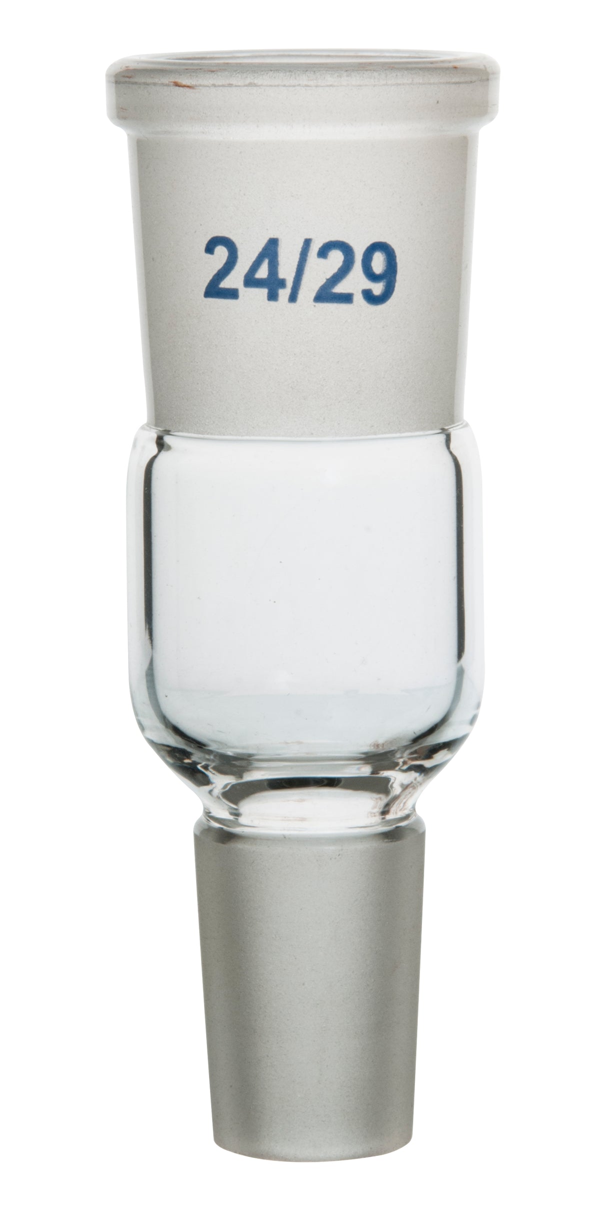 Expansion Adapter, 24/29 Socket Size, 19/26 Cone Size, Borosilicate Gl ...