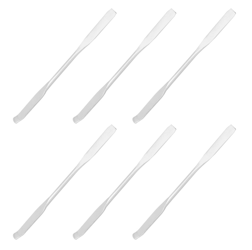 6PK Chattaway Spatulas, 5.9" - Stainless Steel, Polished - Flat End, B ...