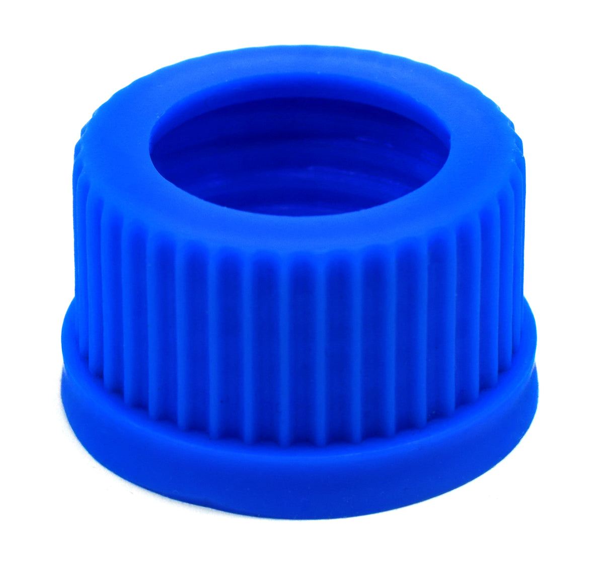 Threaded Screw Cap, Open - Joint Size 24/29 - Plastic, Blue Color - Sp ...