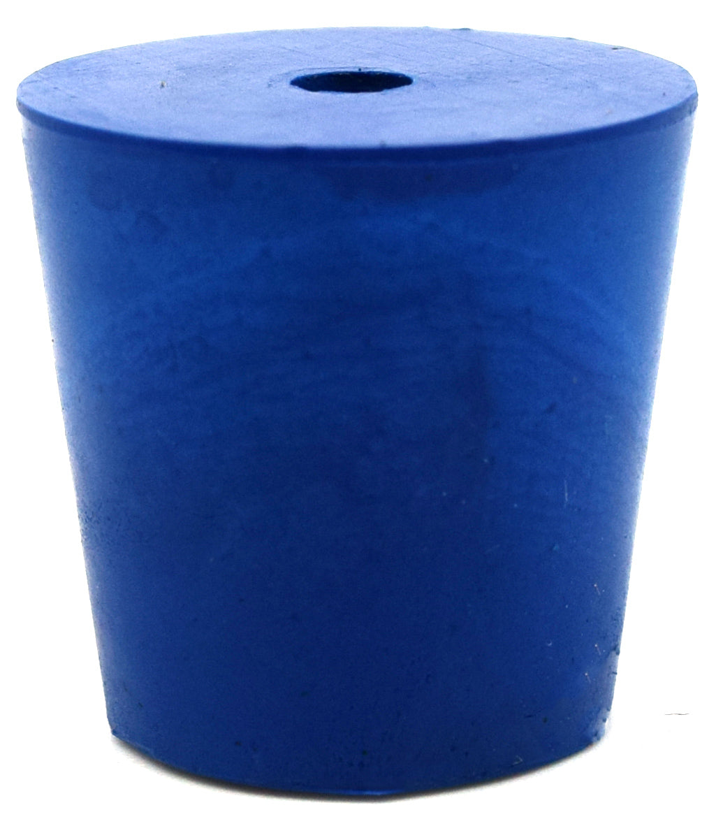 10PK Neoprene Stoppers, 1 Hole - ASTM - Size: #4 - 20mm Bottom, 26mm T ...