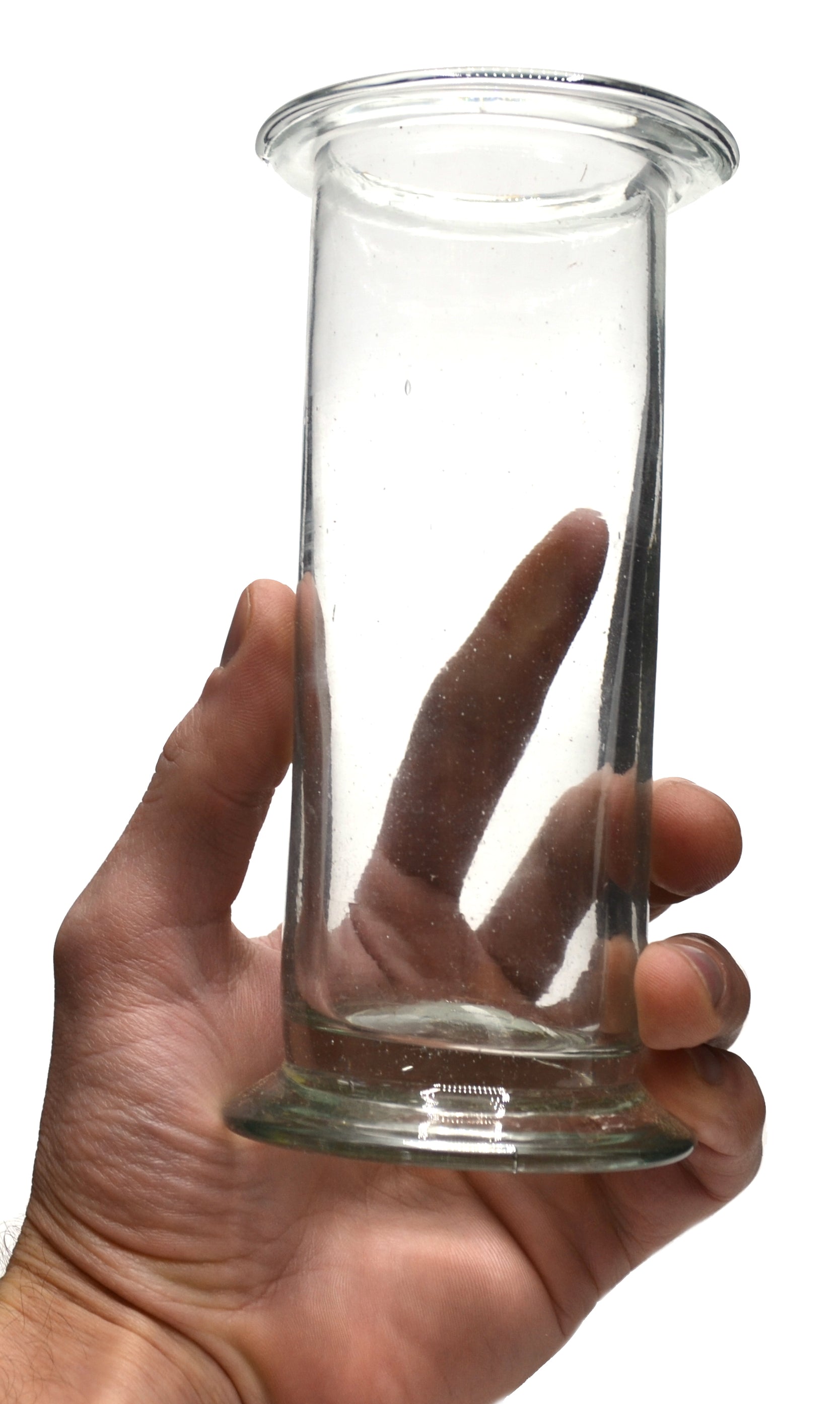 Gas Jar, 300ml - 6" x 2.24" - Soda Glass, Cylindrical - Eisco Labs