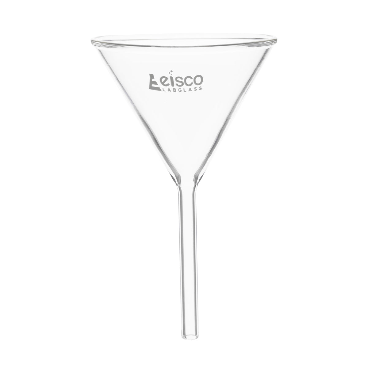 Heavy Filter Funnel, 75mm - Plain Stem, 8mm - Thick, Uniform Walls - B ...