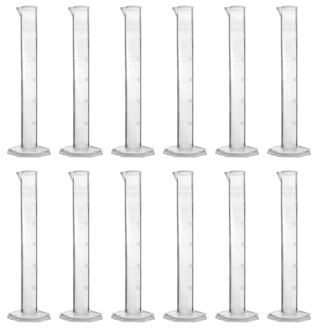 Plastic-Measuring-Cylinders — Eisco Labs